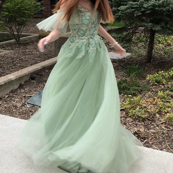 piano bridal | Dresses | Piano Bridal Corset Prom Dress | Poshmark